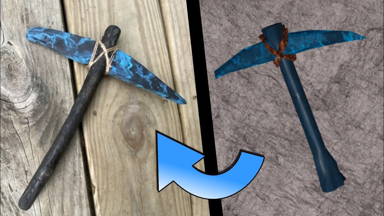 I made a METITE PICKAXE in real life! - YouTube