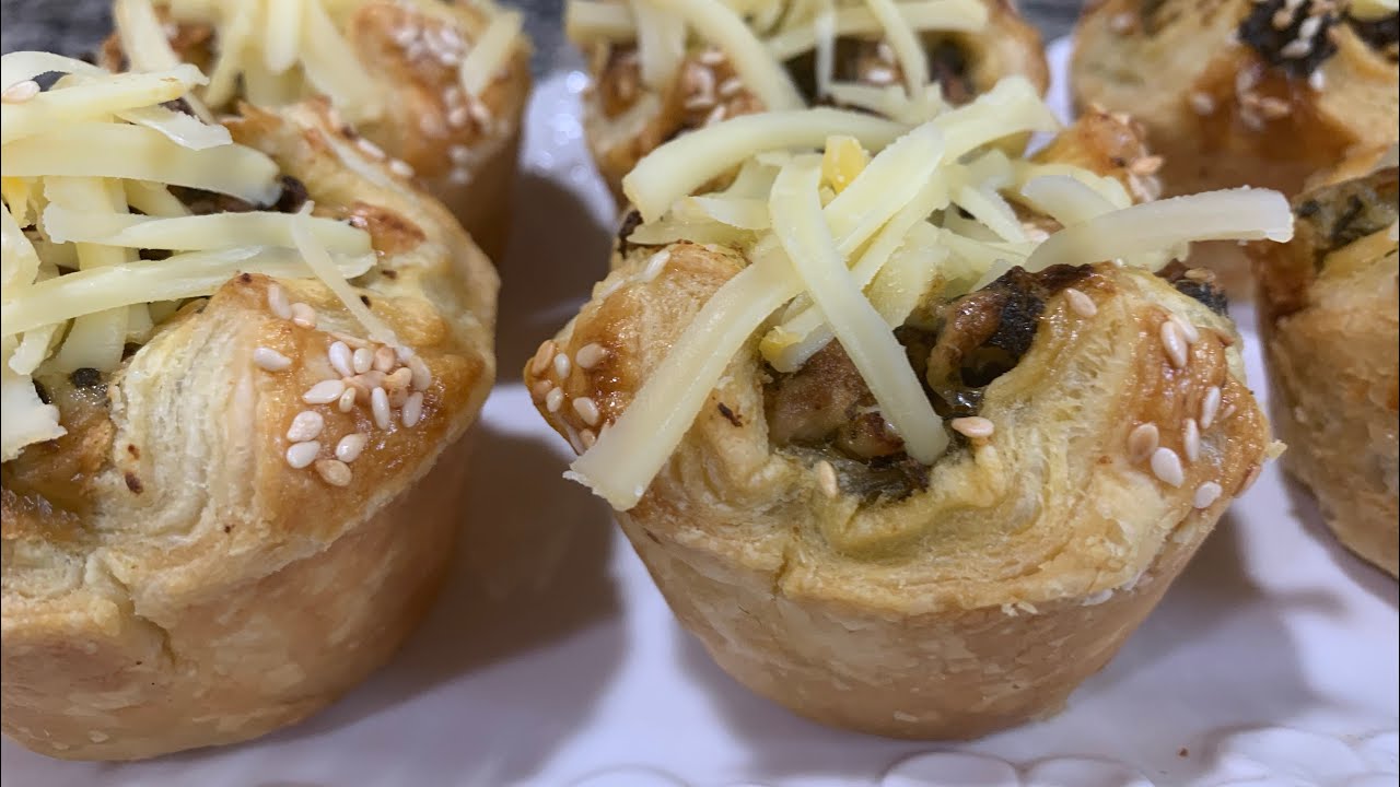Bouchés épinards poulet par Chef Amahri وصفة شهية و لذيذة بالسبانخ و ...