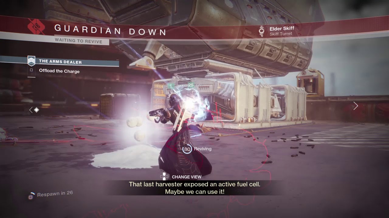 Destiny 2 - Skiff Flying from Cabal Ship - YouTube