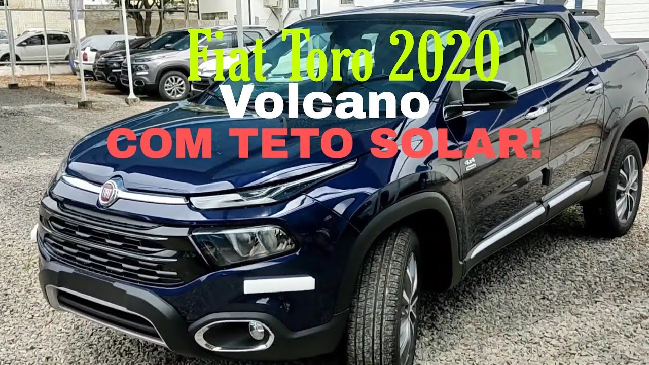 FIAT TORO VOLCANO C/ TETO SOLAR VALE A PENA? - YouTube