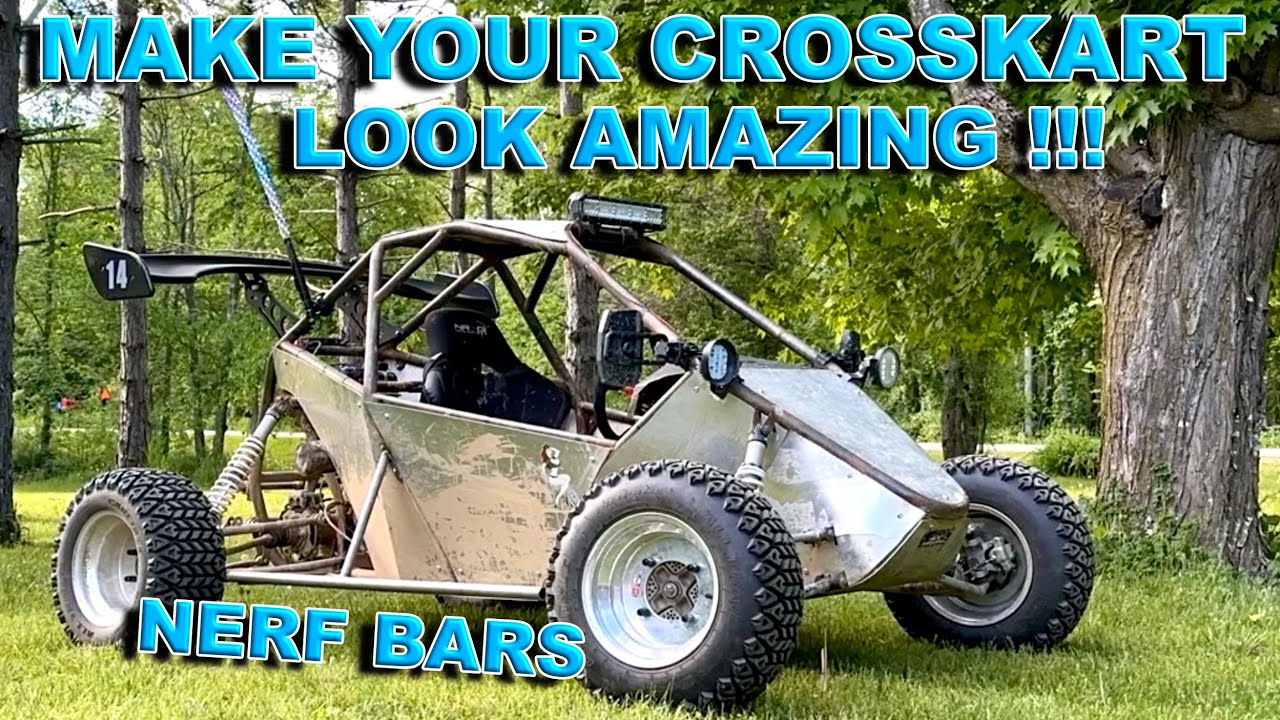 Budget Crosskart Nerf Bars Youtube