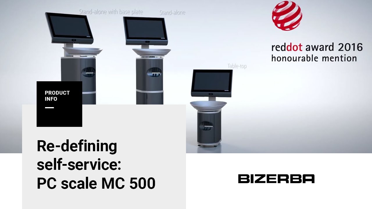 Re-defining self-service weighing with our new PC scale MC 500 - YouTube