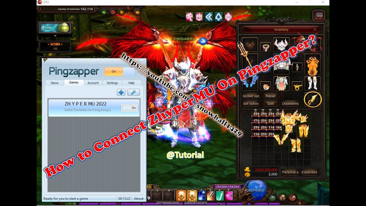 MU Zhyper How to Connect ZhyperMU to Pingzapper (Requested video) - YouTube