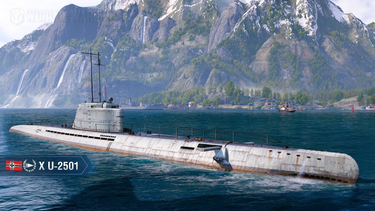 "U-2501" GER Uboot T10 World of Warships 194450 DMG + 68196 spotting ...