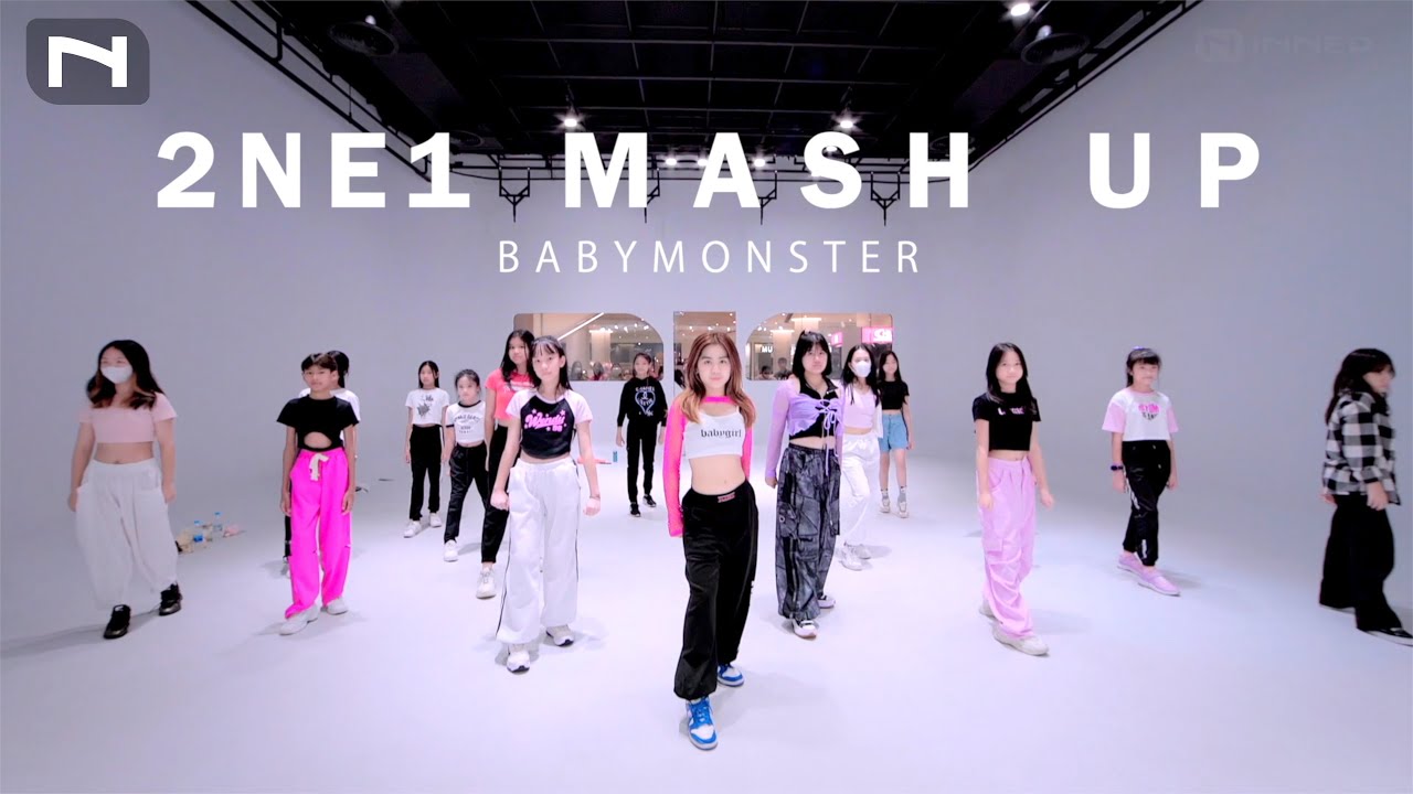 คลาสเรียนเต้น K-POP - 2NE1 MASK UP - BABYMONSTER - Dance Cover - YouTube