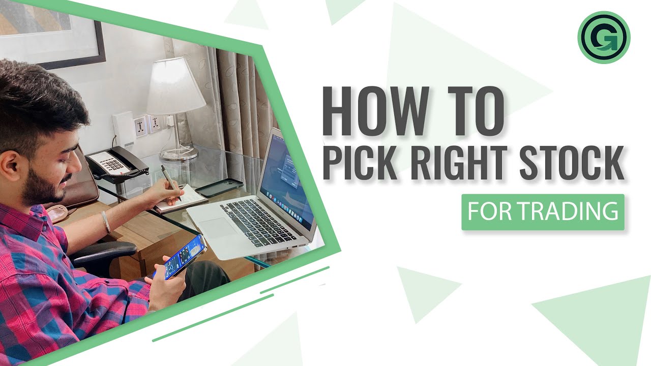 How to pick the right stock to trade [a guide to trading view] - YouTube