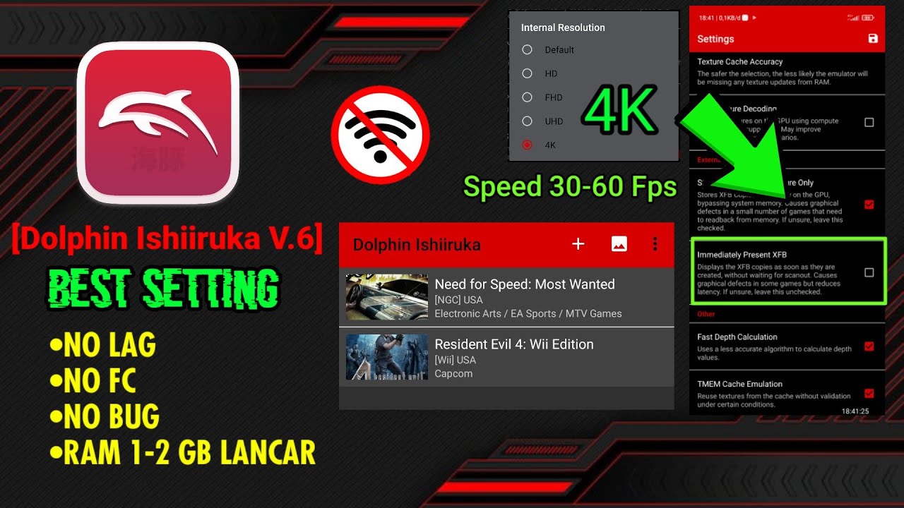 Gak Nyangka Selancar Ini!! Cara Setting Dolphin Ishiiruka v.6 Terbaru No Lag, Suara Jernih ...