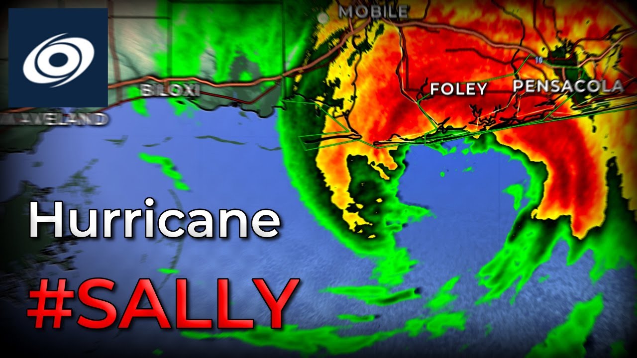 Hurricane Sally Landfall Coverage - Force Thirteen - YouTube