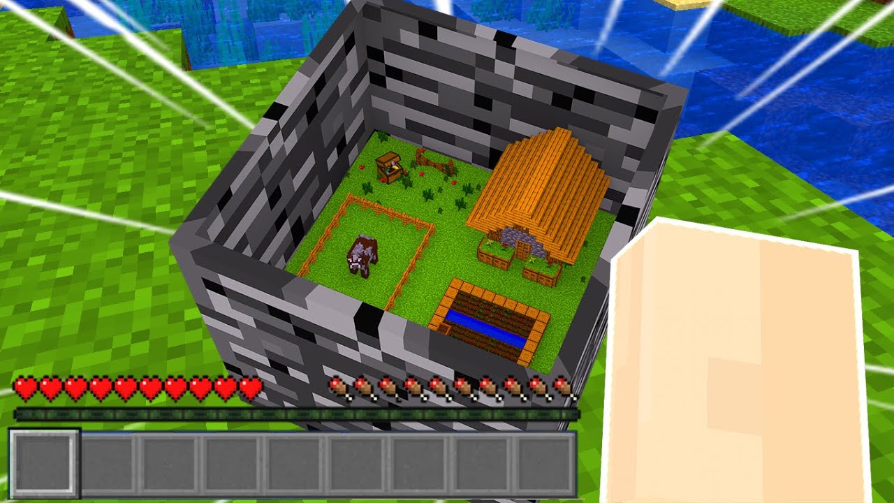 HOW TO LIVE INSIDE BEDROCK | MINECRAFT - YouTube