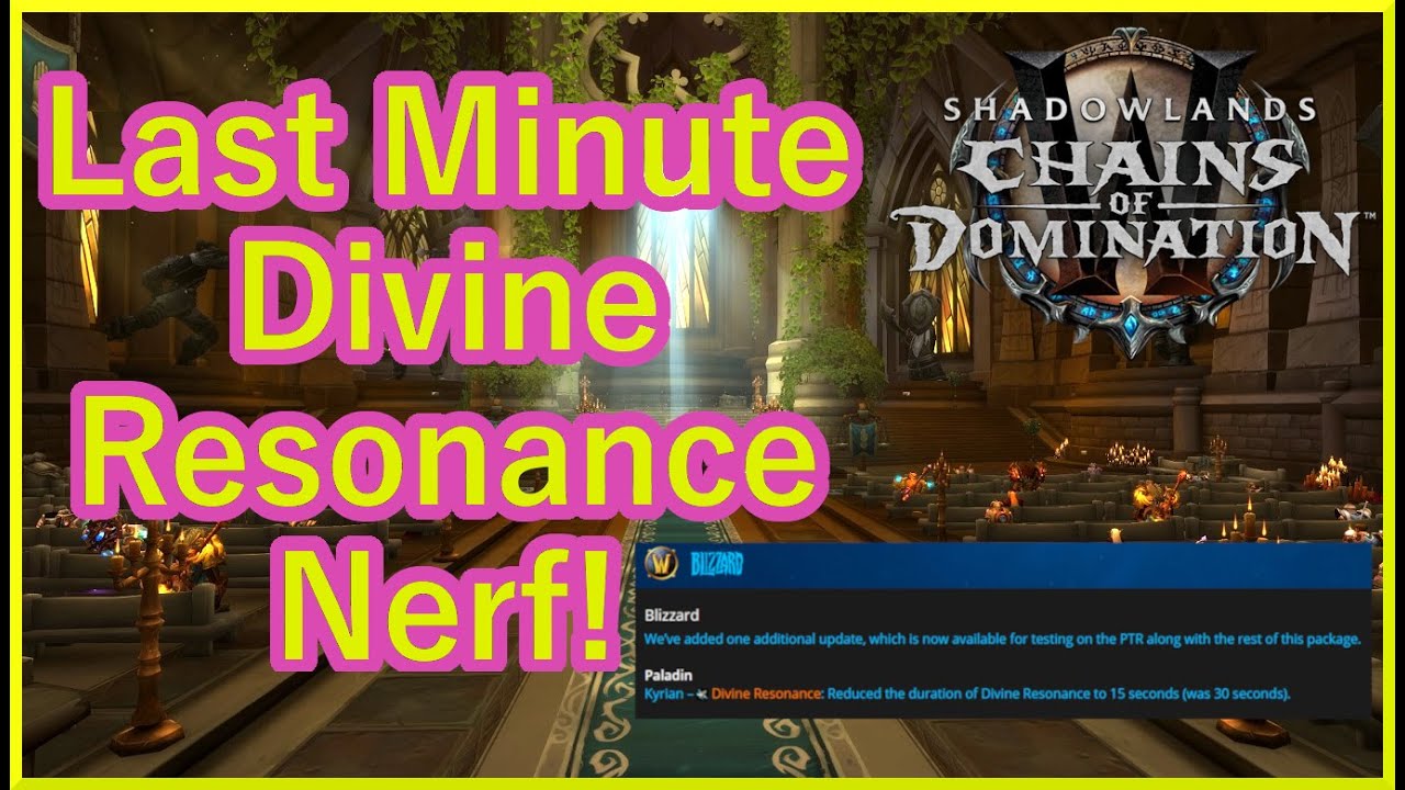 Divine Resonance Last Minute Major Nerf | Instant Reactions ...