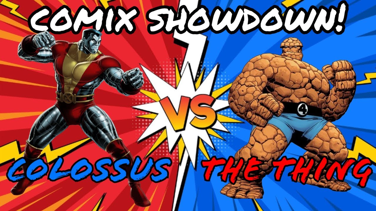 Colossus Vs Thing Relive Hulk's Smashes: 5 Incredible Throwdowns