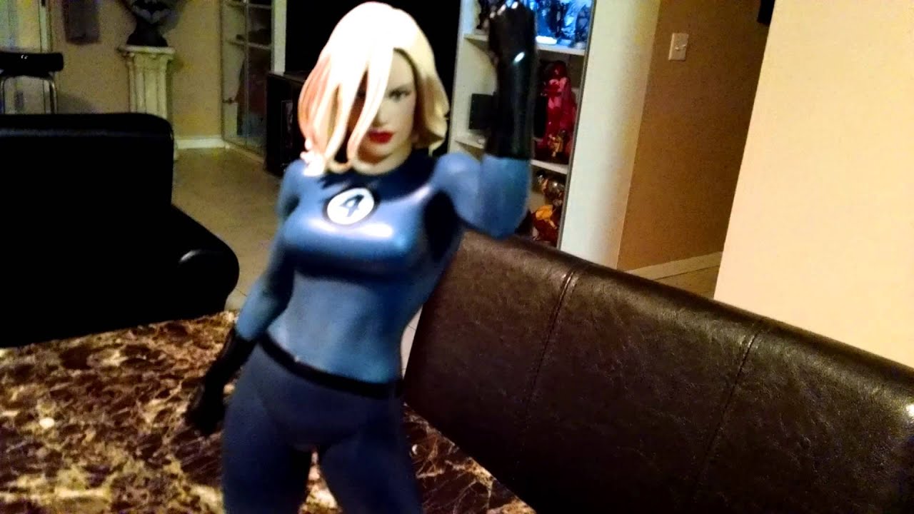 Sideshow Sue Storm Statue review invisible women - YouTube