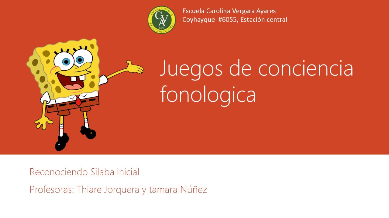 Juegos de conciencia fonológica - Reconociendo silaba inicial - primero ...