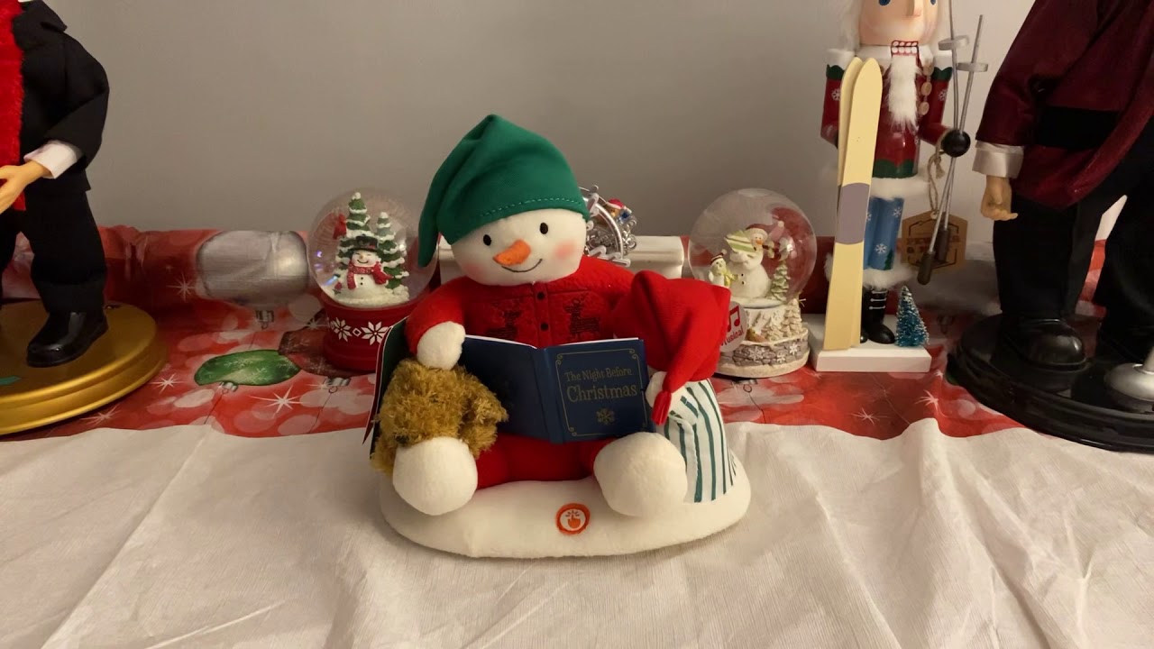 ~25 Days of Christmas~ Hallmark Storytime Snowmen - YouTube