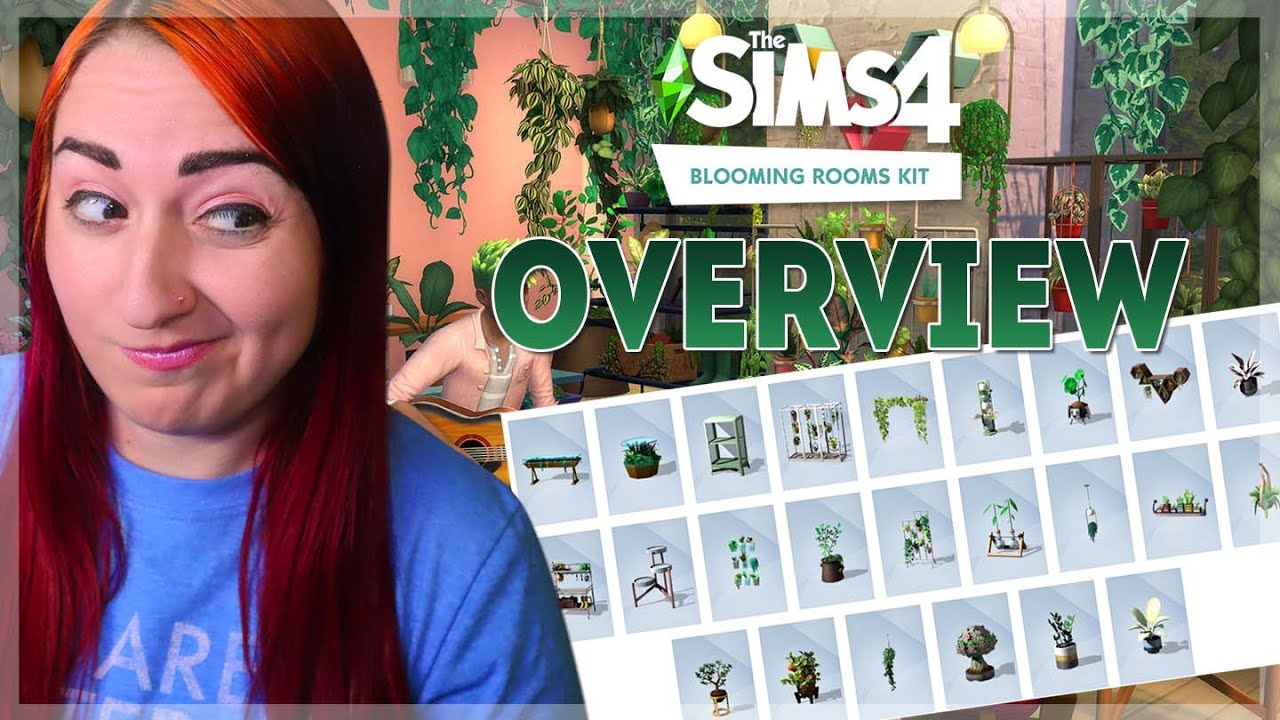 🌿🌱Is This the Plant Kit We've All Waited For?! // Sims 4 Blooming Rooms ...