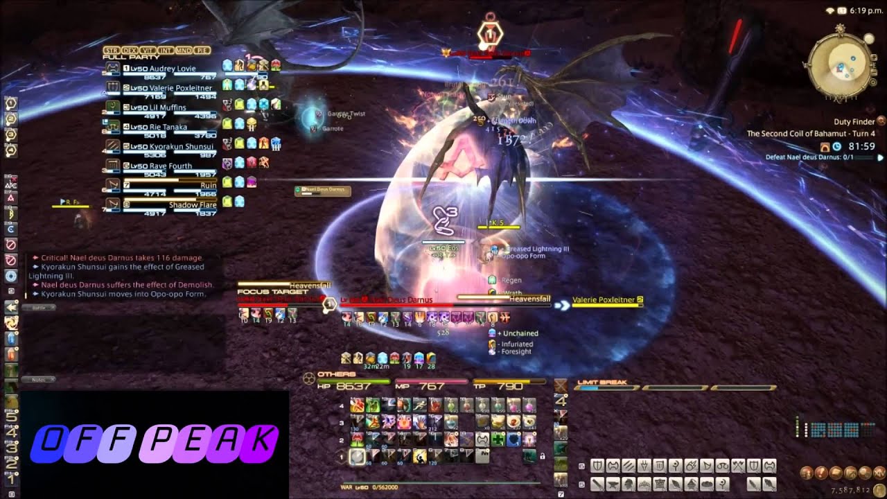 Off Peak FFXIV Turn 9 - YouTube