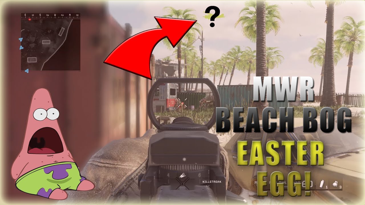 BEACH BOG EASTER EGG: MWR BEACH BOG EASTER EGG! (SECRET) - YouTube