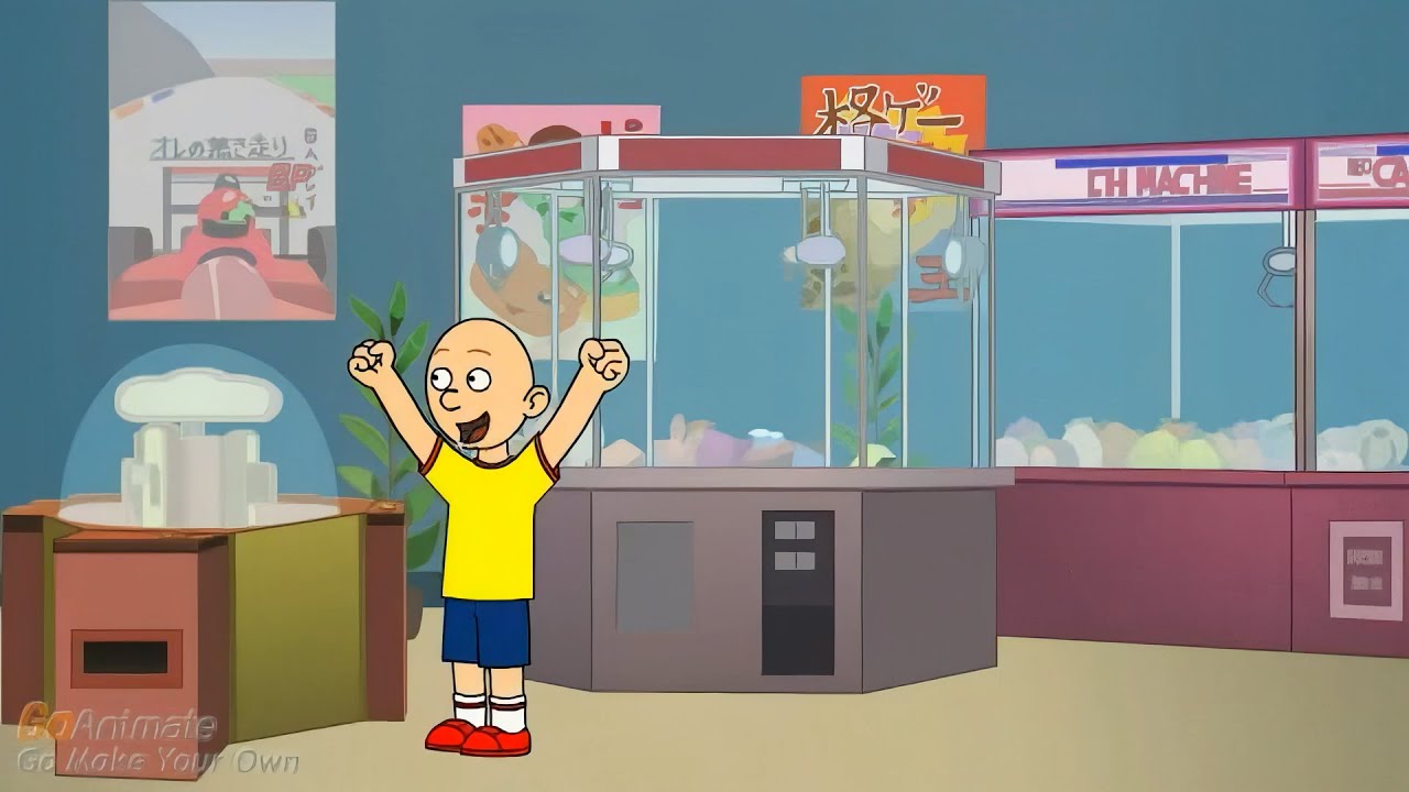 Caillou Goes to Chuck E. Cheese's While Grounded! (NS&CSXTRAINIAC ...