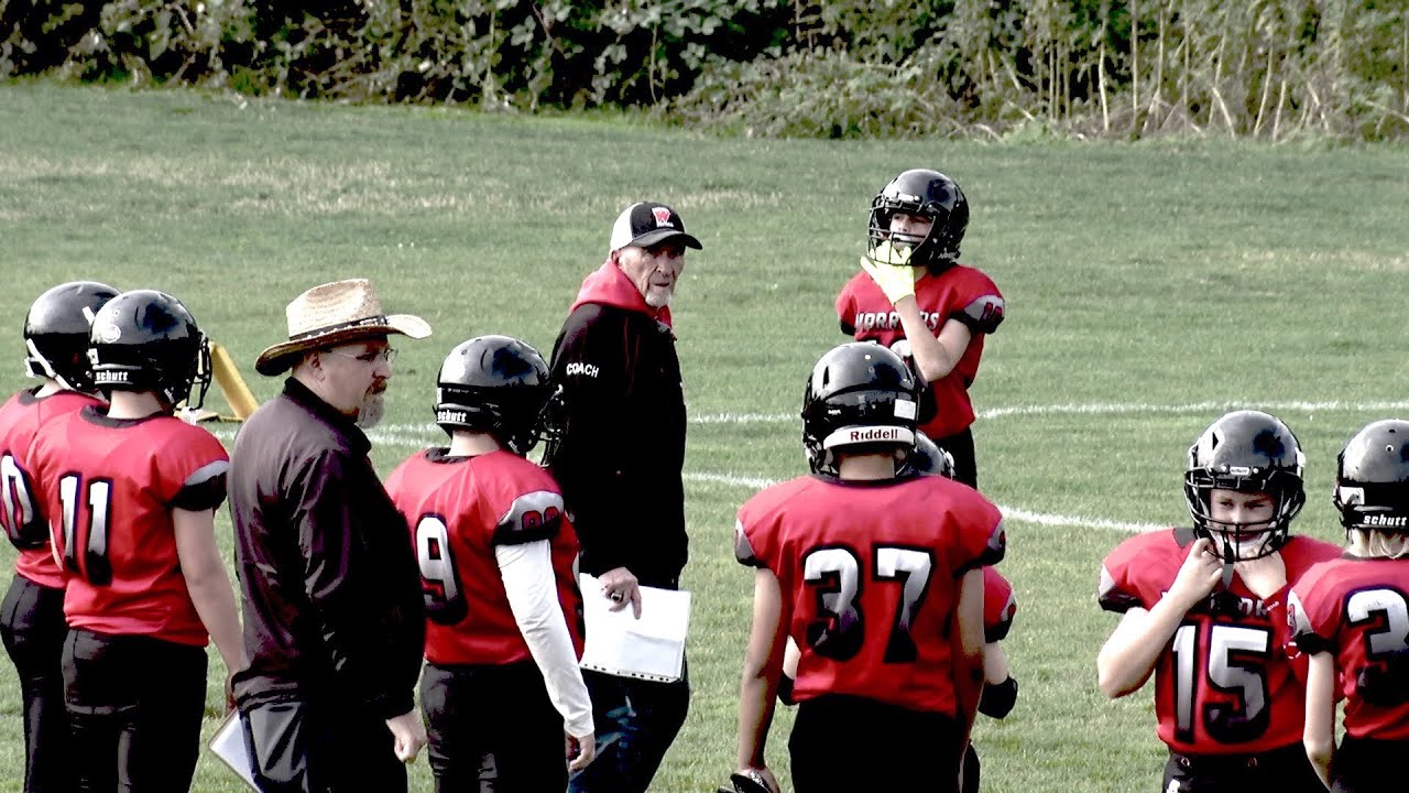 GVMFA Comox Valley Raiders vs Westshore Warriors JB Football Oct 2/21 ...