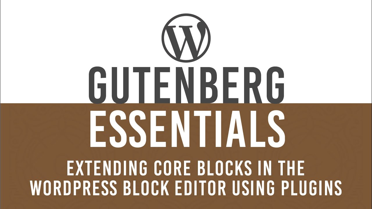 Extending WordPress Gutenberg Block Editor using Coblocks Plugins - YouTube