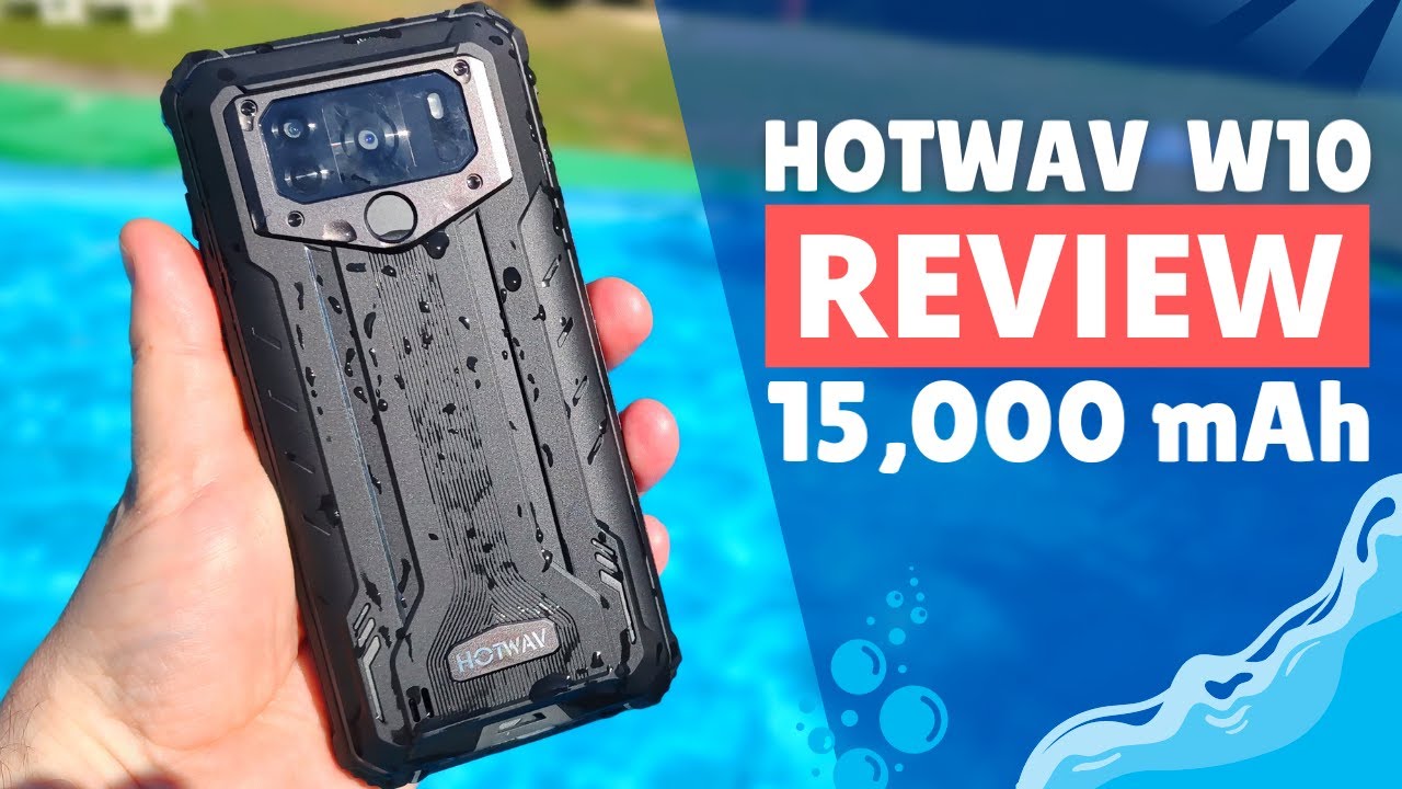 Hotwav W10 REVIEW 🔋 15000mAh Battery Monster ⚡ Budget Rugged Phone ...