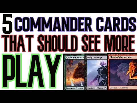 5 Commander Cards That Should See More Play | Episode 1 - YouTube