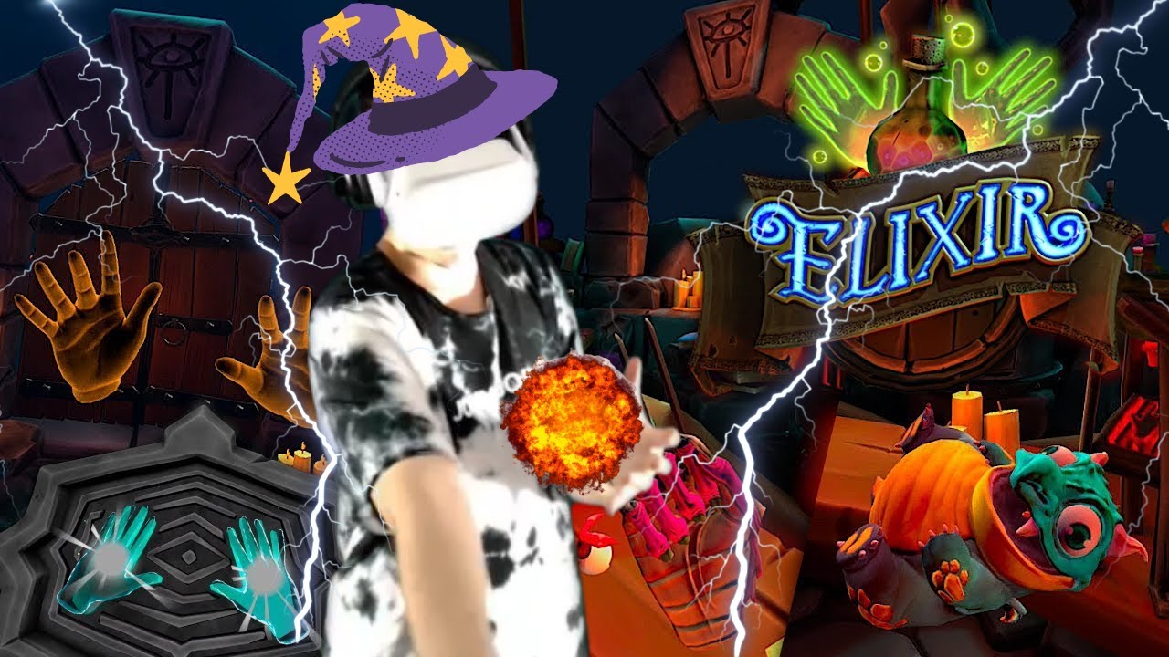 Virei um mago! - ELIXIR VR - YouTube