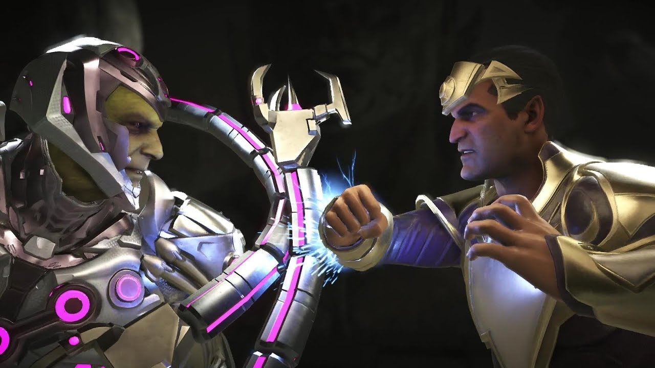Injustice 2 : Brainiac Vs Black Adam - All Intro/Outros, Clash ...