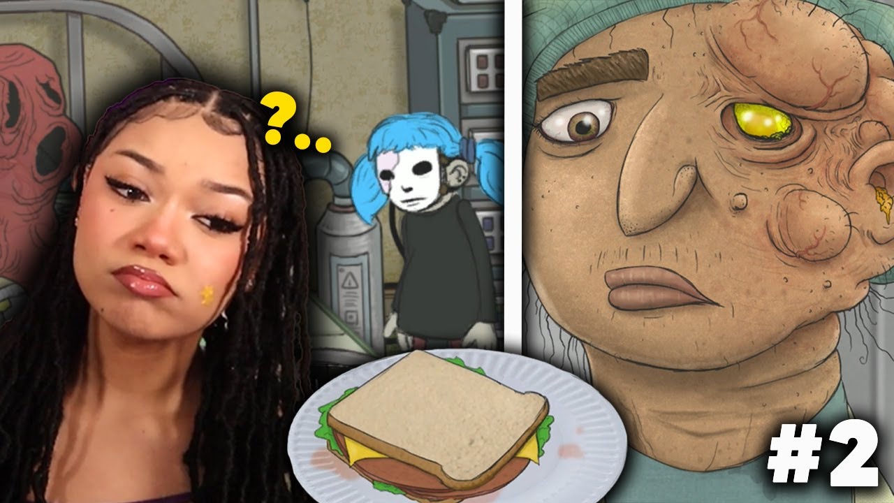 Girl WHAT did you put in my bologna sandwich!? | Sally Face Part 2 ...