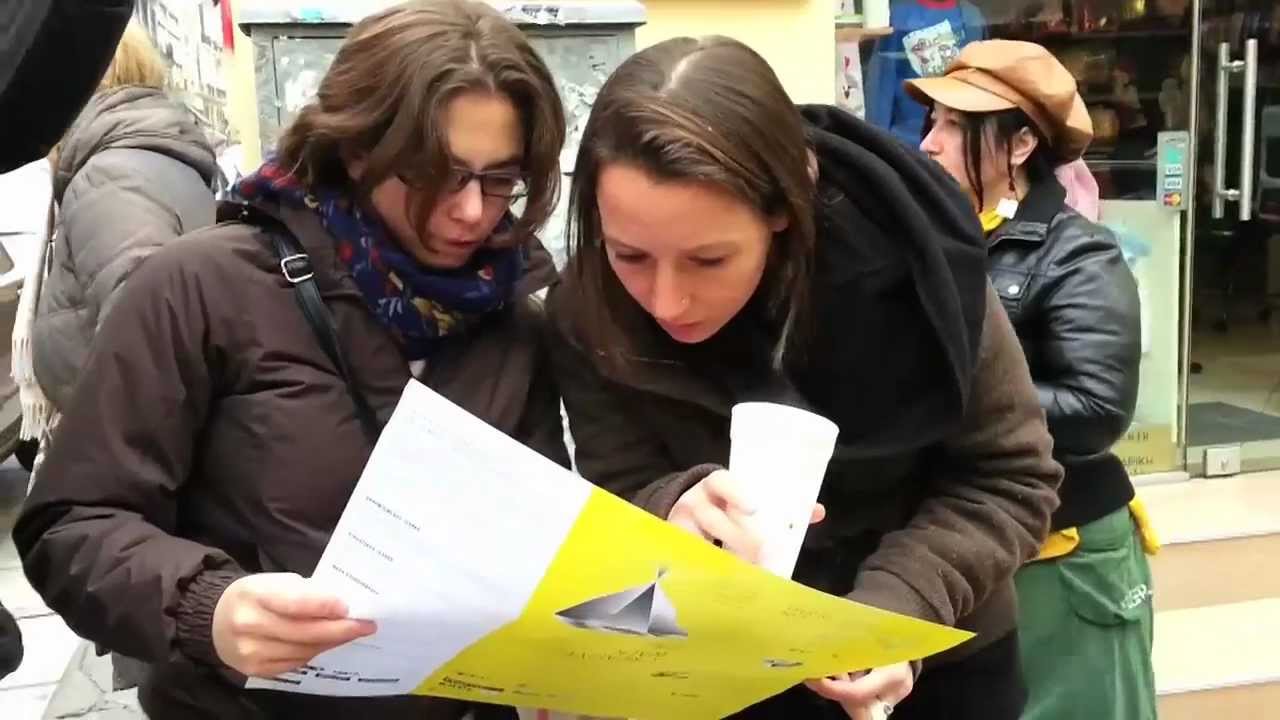 Creative Walk in Thessaloniki 2012 by United Societies of Balkans - YouTube