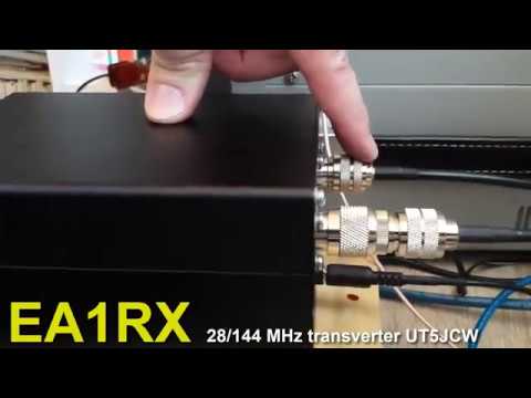 UT5JCW 28/144 MHz Transverter - EA1RX - YouTube