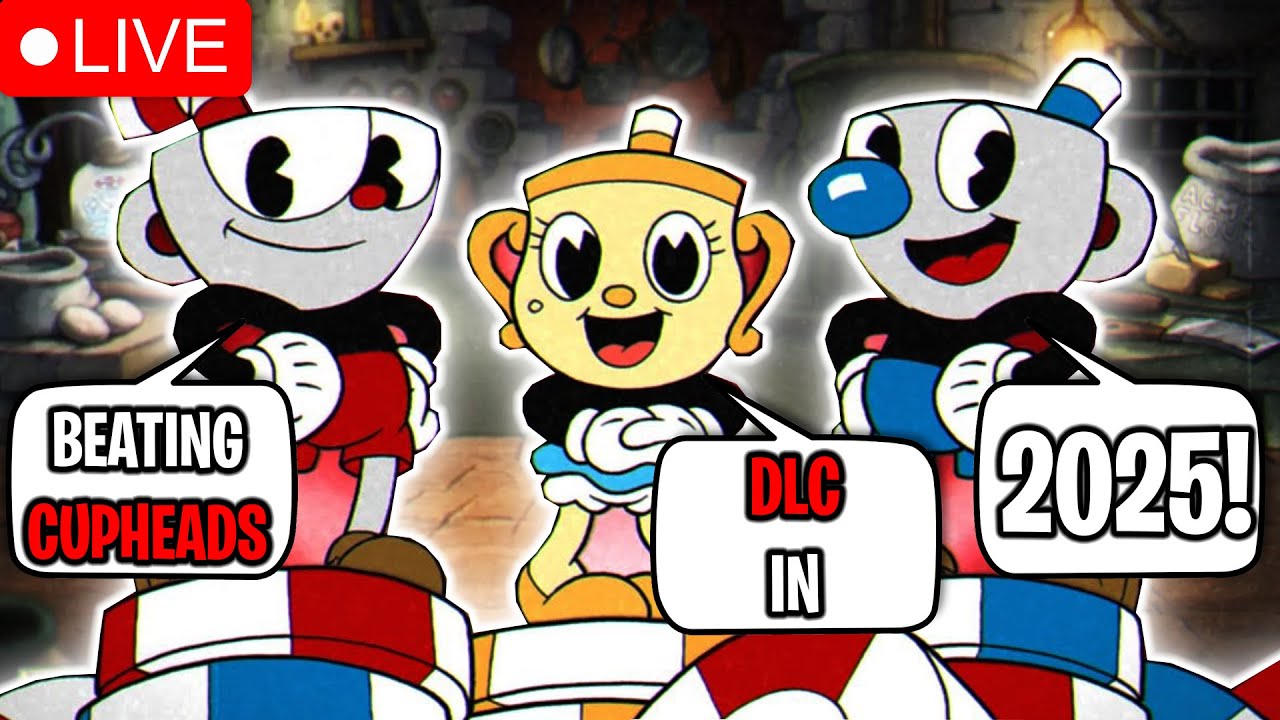 TRYING TO BEAT CUPHEADS DLC FOR THE FIRST TIME IN 2025! - YouTube