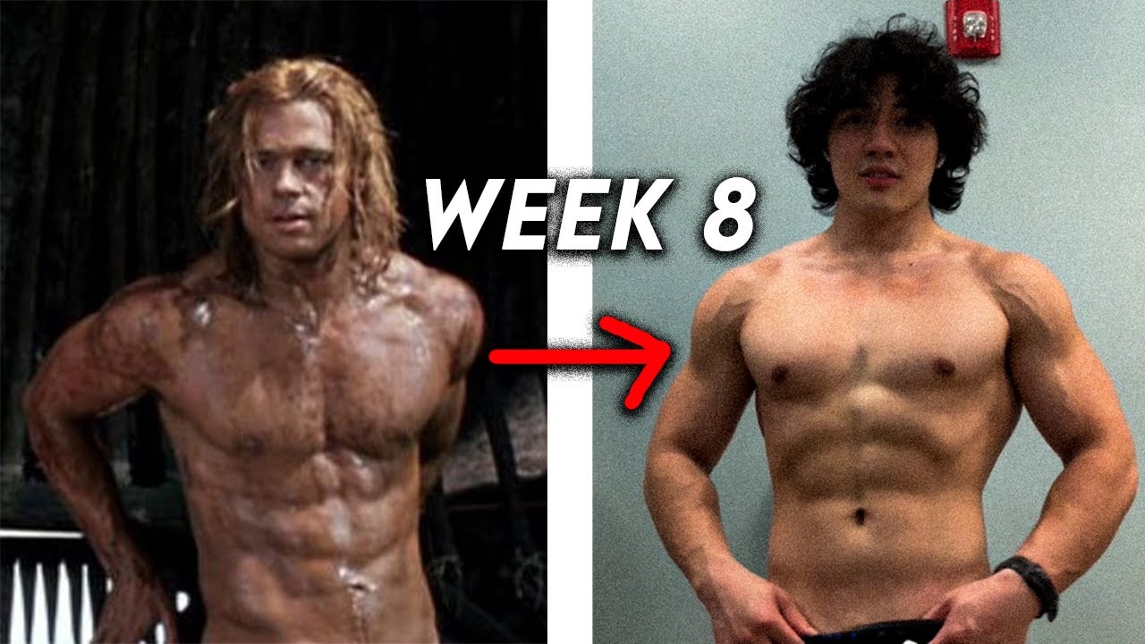 I became Brad Pitt Lean in 8 weeks, here's the final update - YouTube