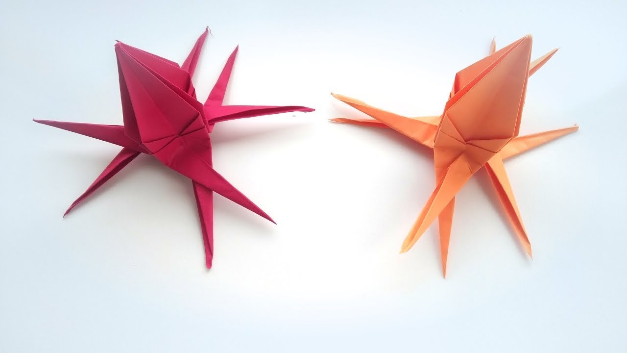 Origami Octopus | Easy step by step tutorial - YouTube