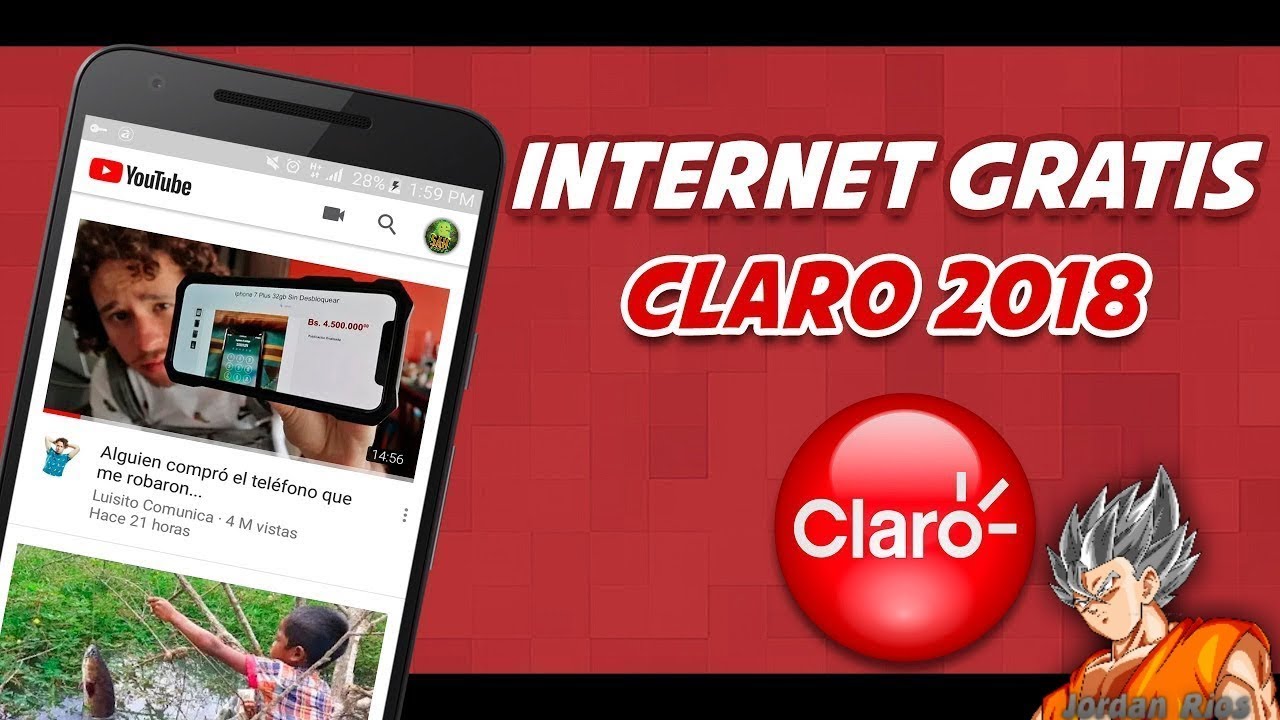 Internet Gratis Claro | Enero 2018 | Nueva Apk | Velocidad a Full 100% ...