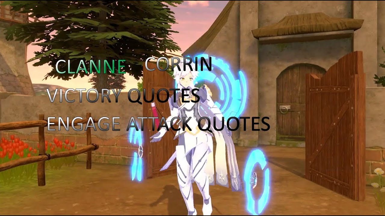 Clanne and Corrin Victory Quotes and Engage Attack Quotes Fire Emblem ...