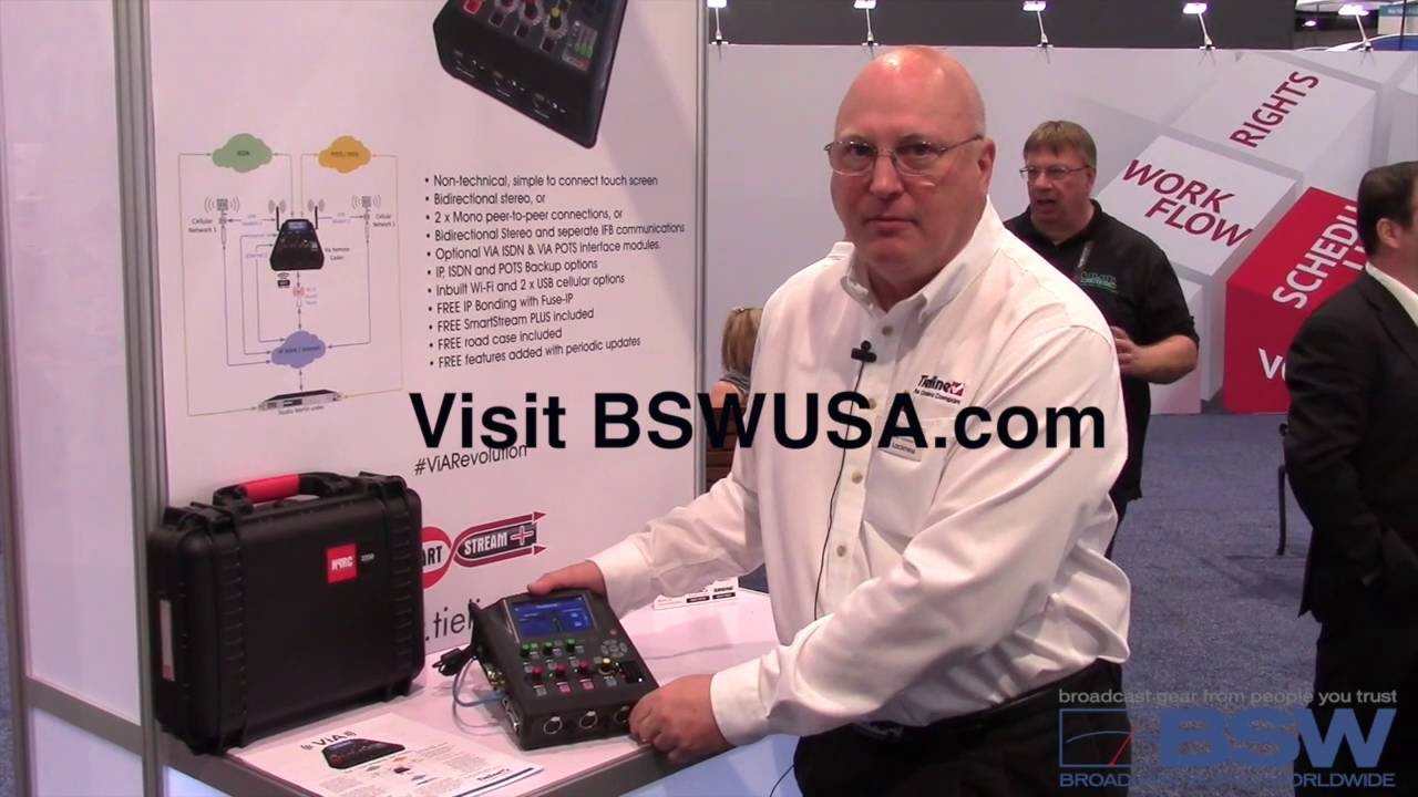 BSW Presents: Tieline VIA Portable Codec - YouTube