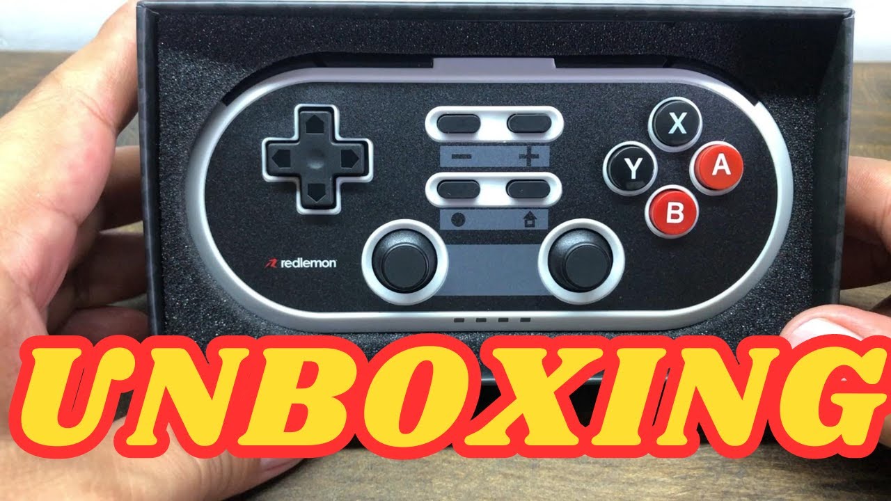 Unboxing Control Inalambrico para Nintendo Switch retro (Redlemon ...