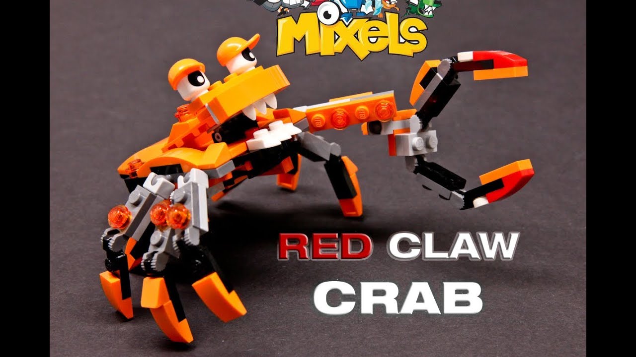 LEGO® Mixels - Series 2 Flexers Max #REMIXEL - RED CLAW CRAB - Custom ...