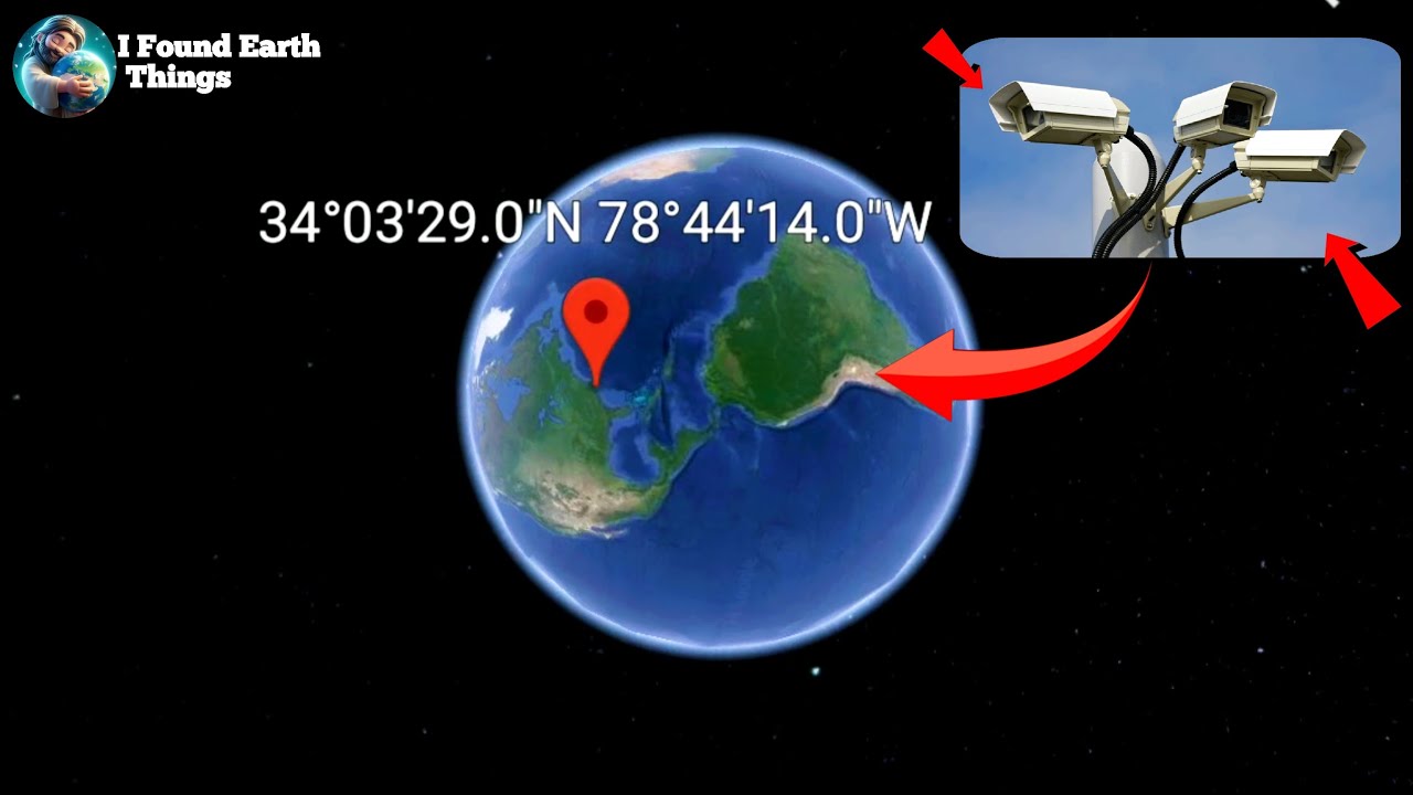 CCTV Camera in the road 🛣️ I Found on google earth google maps # ...