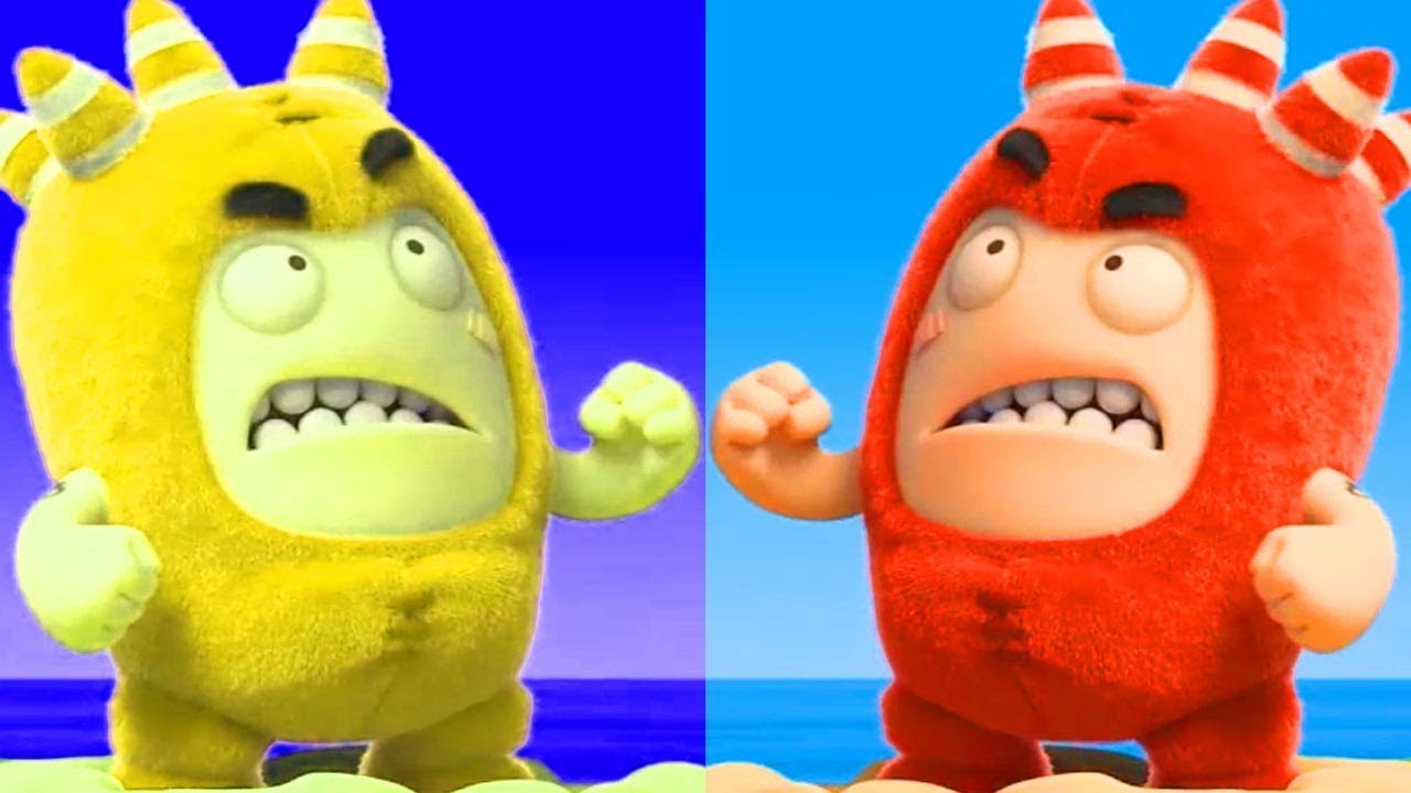 Oddbods compilation, Oddbods learn colours and sports #13 - 奇宝萌兵 第三季 ...