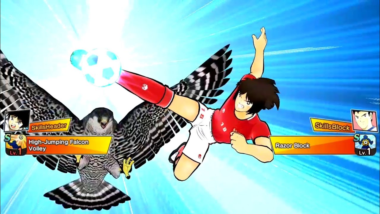 High-Jumping Falcon Shot (Shun Nitta) - Captain Tsubasa Dream Team ...