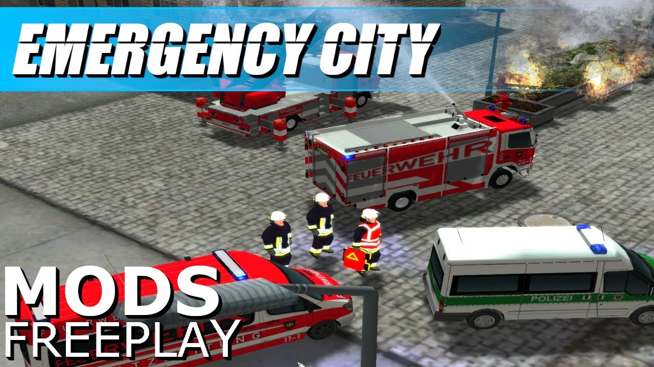 EMERGENCY 4 MODS/ Emergency City Mod #34: Techniker! [Gameplay/ no ...