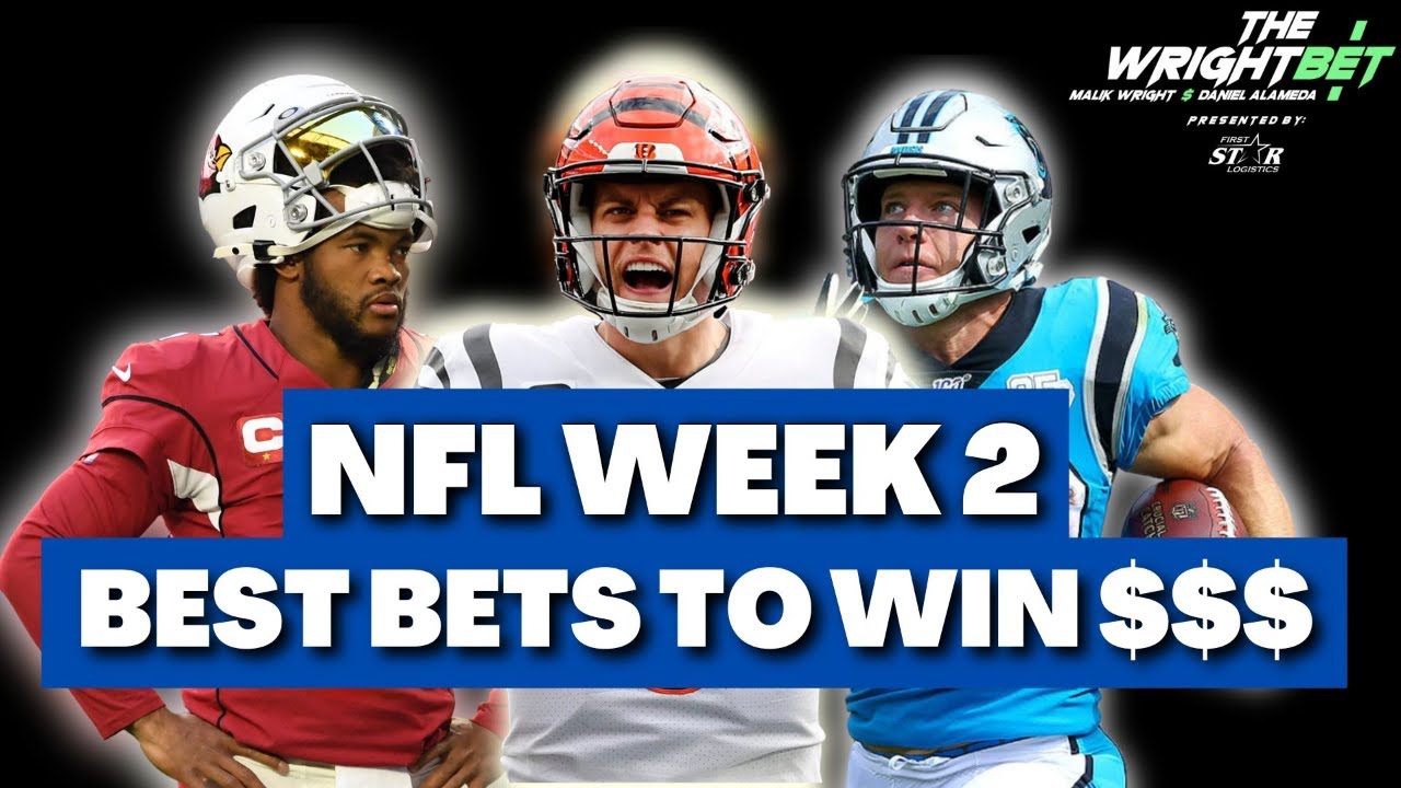 NFL Week 2 Best Bets to win $$$ | The WrightBet - YouTube