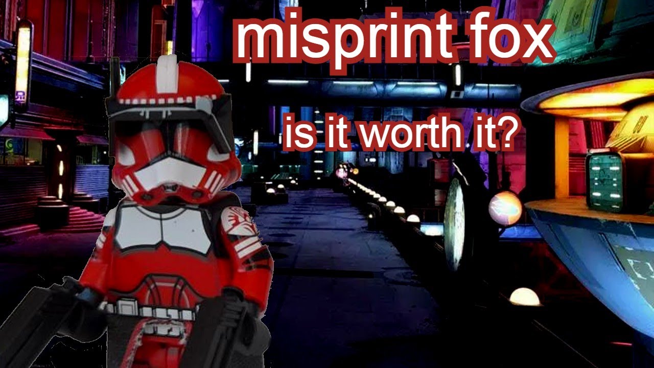 is misprint commander fox from CAC worth it? review - YouTube