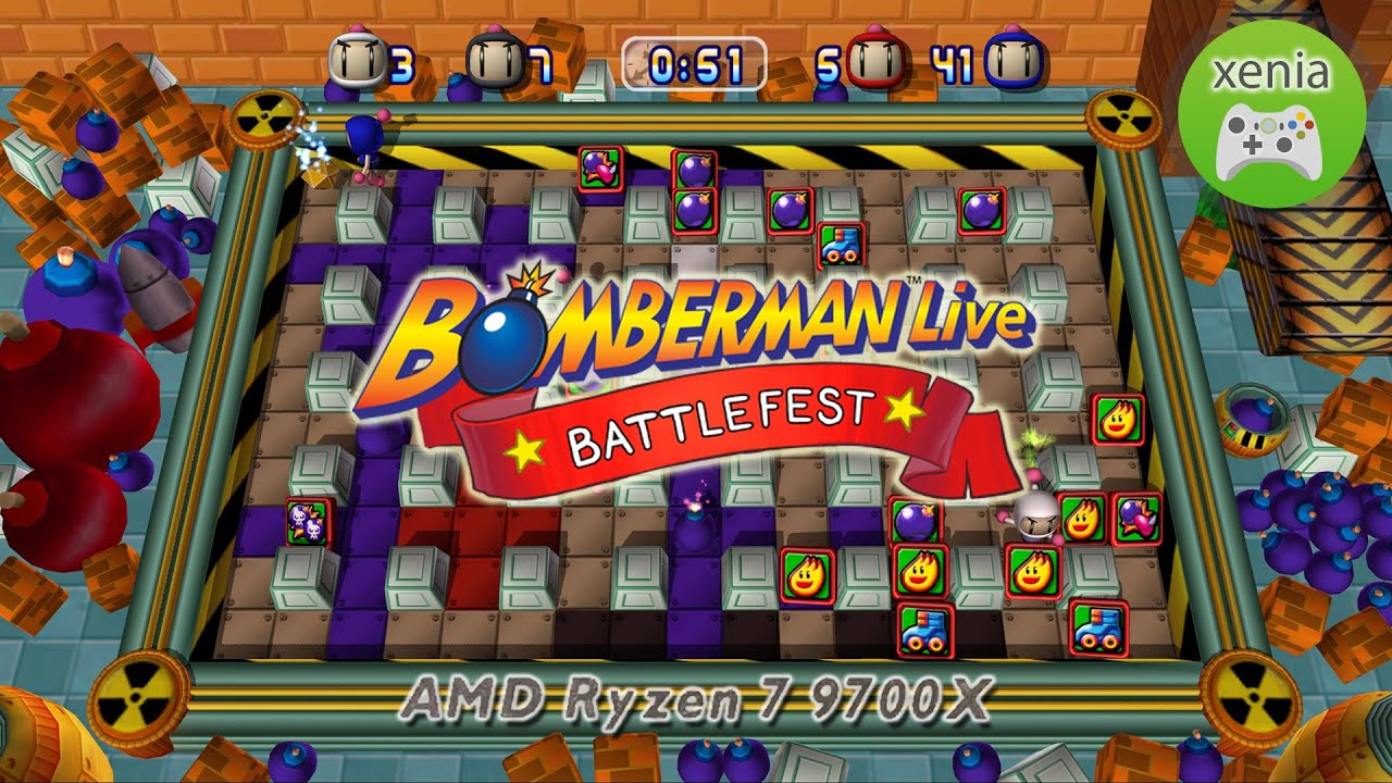 Bomberman Live: Battlefest (Exclusive) | xenia Emulator (2x Resolution / 60fps) | Microsoft Xbox ...