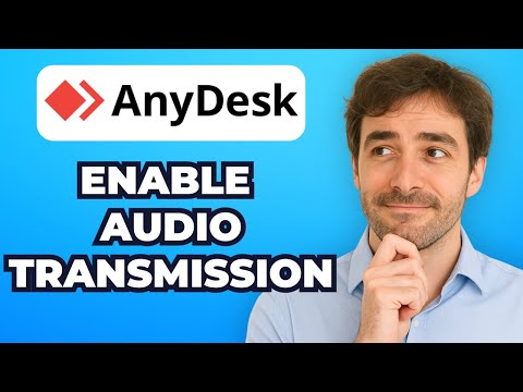 How to Enable Audio Transmission in the AnyDesk App (Easy Tuto)