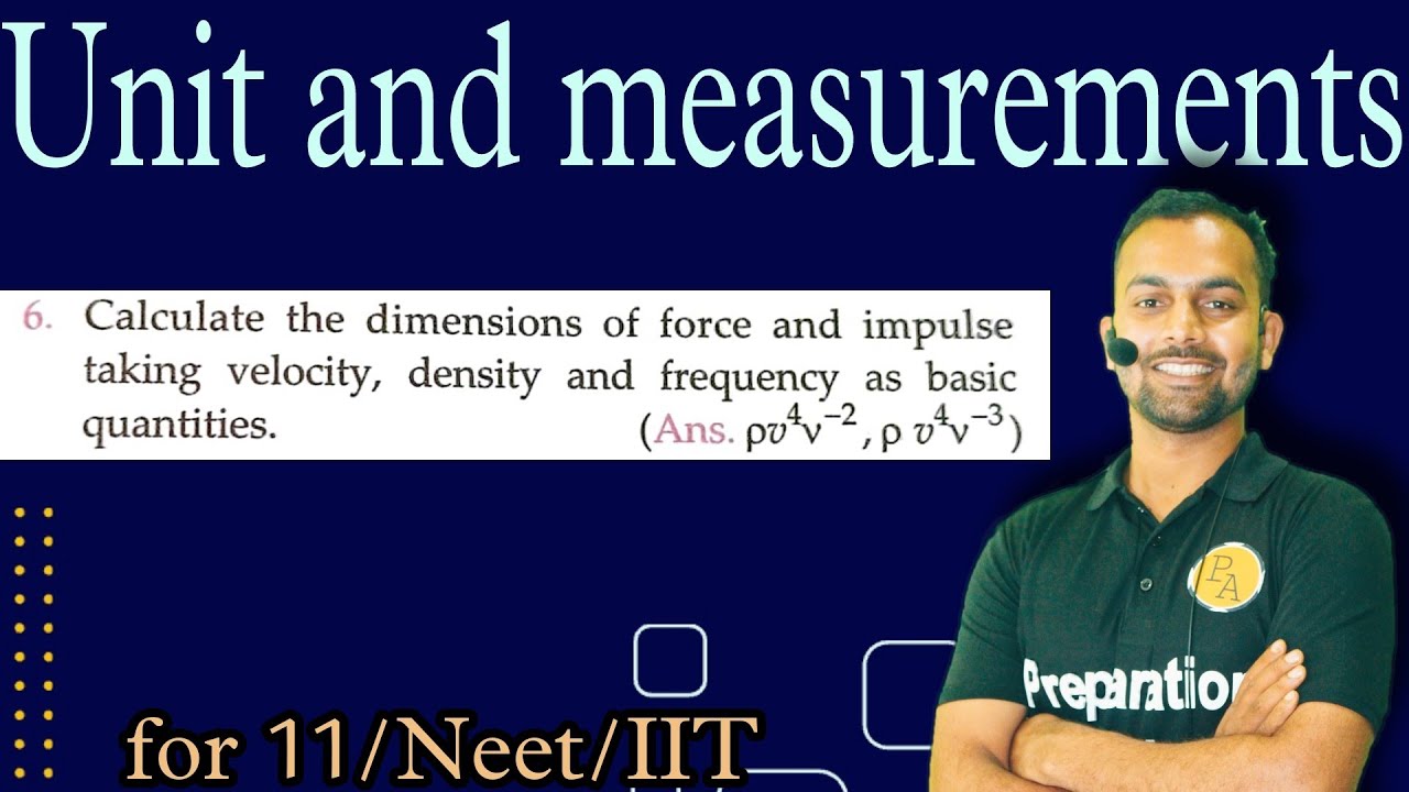 Pfp-6.unit and measurements: calculate the dimensions of force and ...