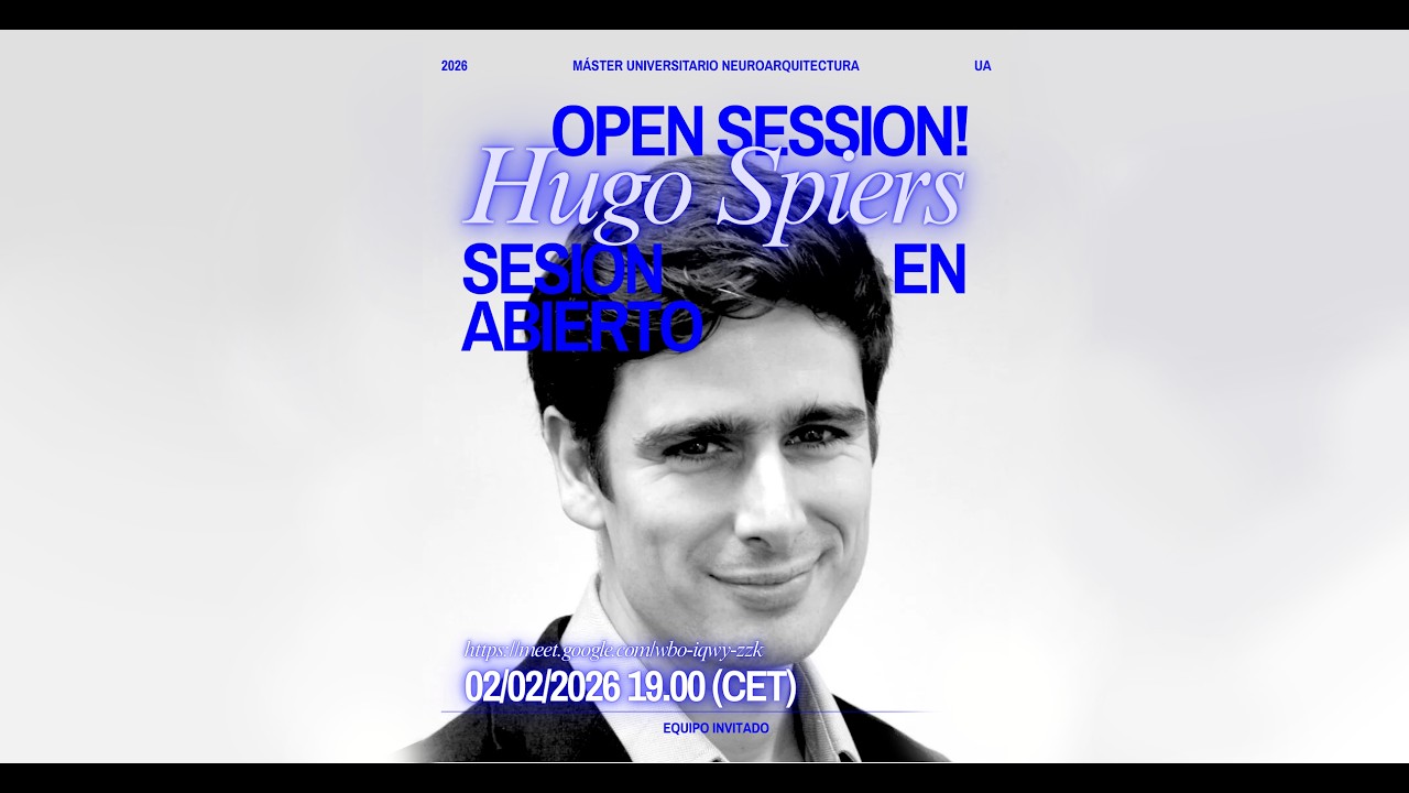 MUN Open session Hugo Spiers "Neuroarchitecture" 02/02/2026 - YouTube