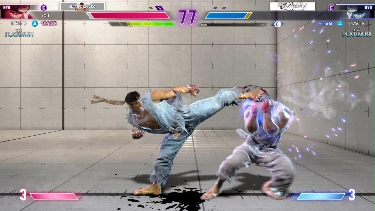 Street Fighter 6 RYU VS RYU Ranked Match PLATINUM⭐⭐ PS5 - YouTube